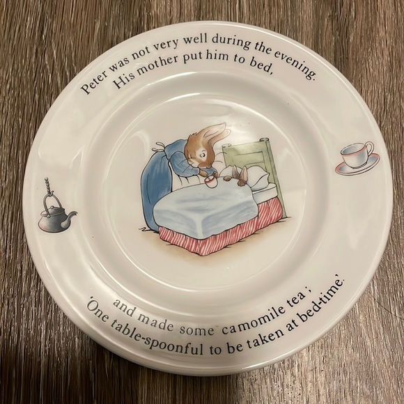 Wedgwood | Dining | Vintage Peter Rabbit Wedgwood Child Bread Plate ...